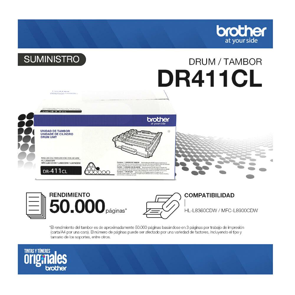 Brother Tambor original Brother DR-411 | PC Factory