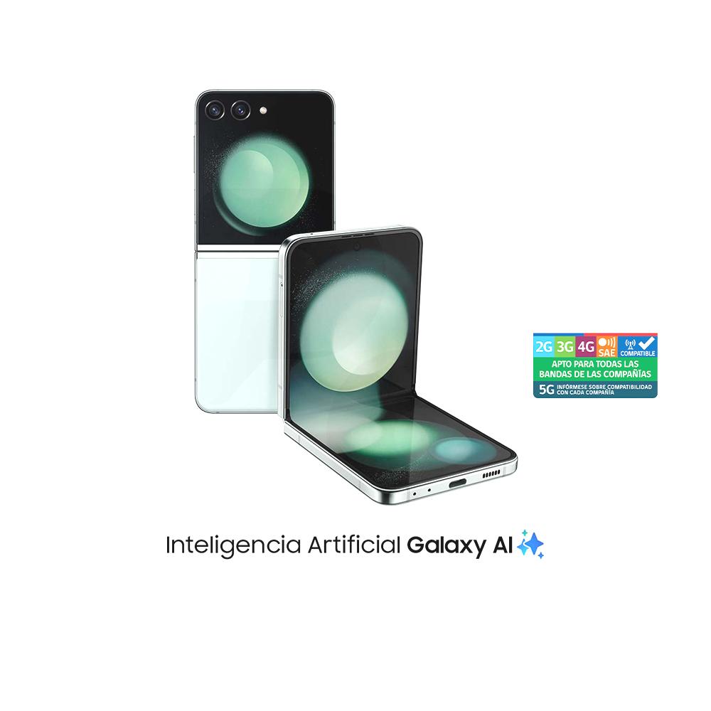 Samsung Smartphone Galaxy Z Flip5 512GB 5G Verde Liberado | PC Factory